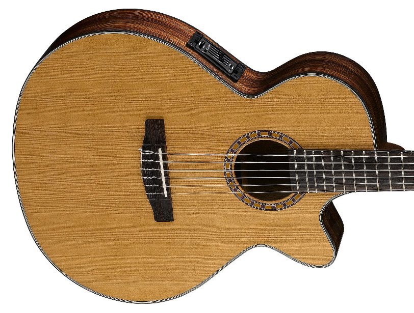Cort Classic CEC7 NAT w/bag классическая гитара купить в Москве в ...
