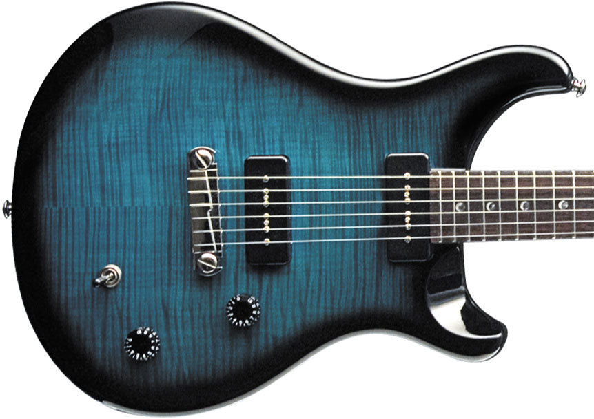 PRS SE Soapbar II Maple Black & Blue Matteo SBMBB электрогитара купить ...