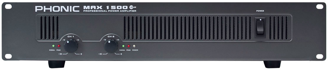 Phonic MAX 1500 усилитель мощности, 2x450 Вт, 4 Ом купить в Москве в ...