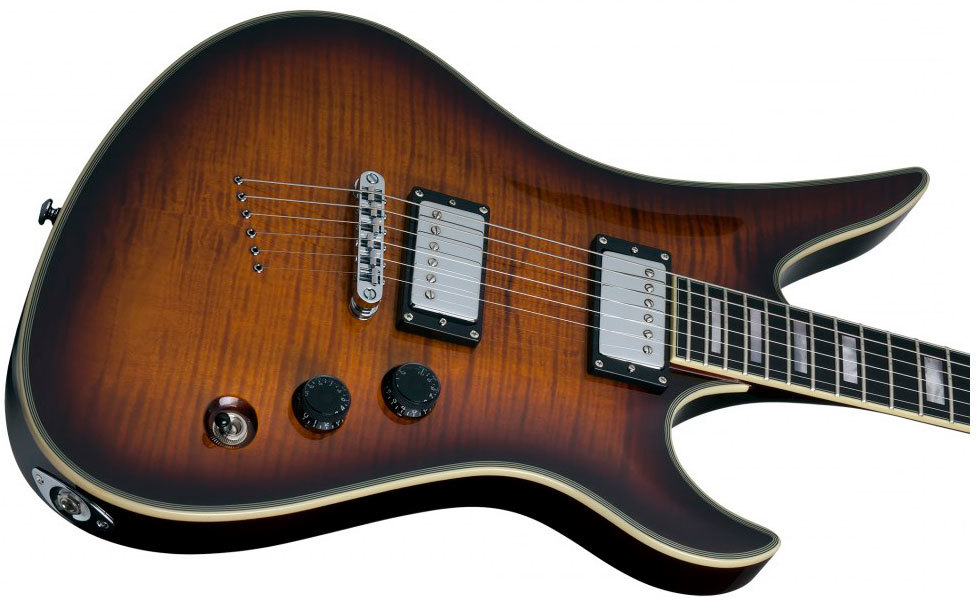 Schecter Avenger Custom TSB электрогитара купить в Москве в интернет ...