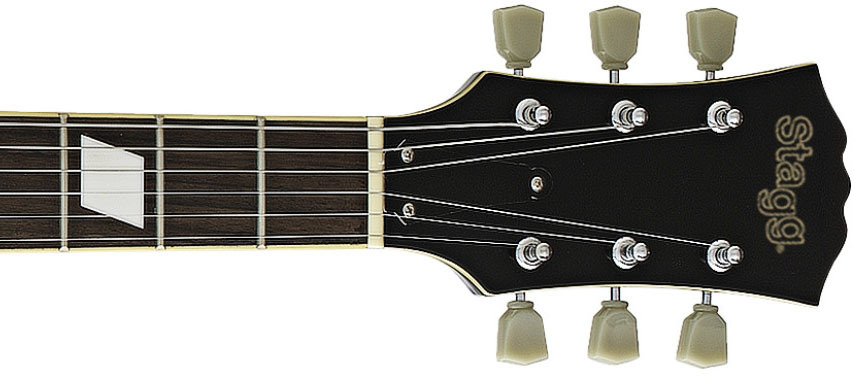 Stagg L320-BK электрогитара купить в Москве в интернет-магазине Kombik