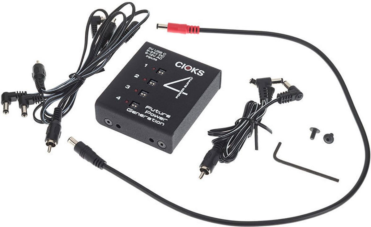 Cioks 4 Power Supply Expander Kit блок питания для гитарных примочек ...