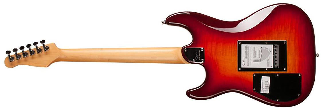 Godin Progression Plus Cherry Burst Flame MN электрогитара купить в ...