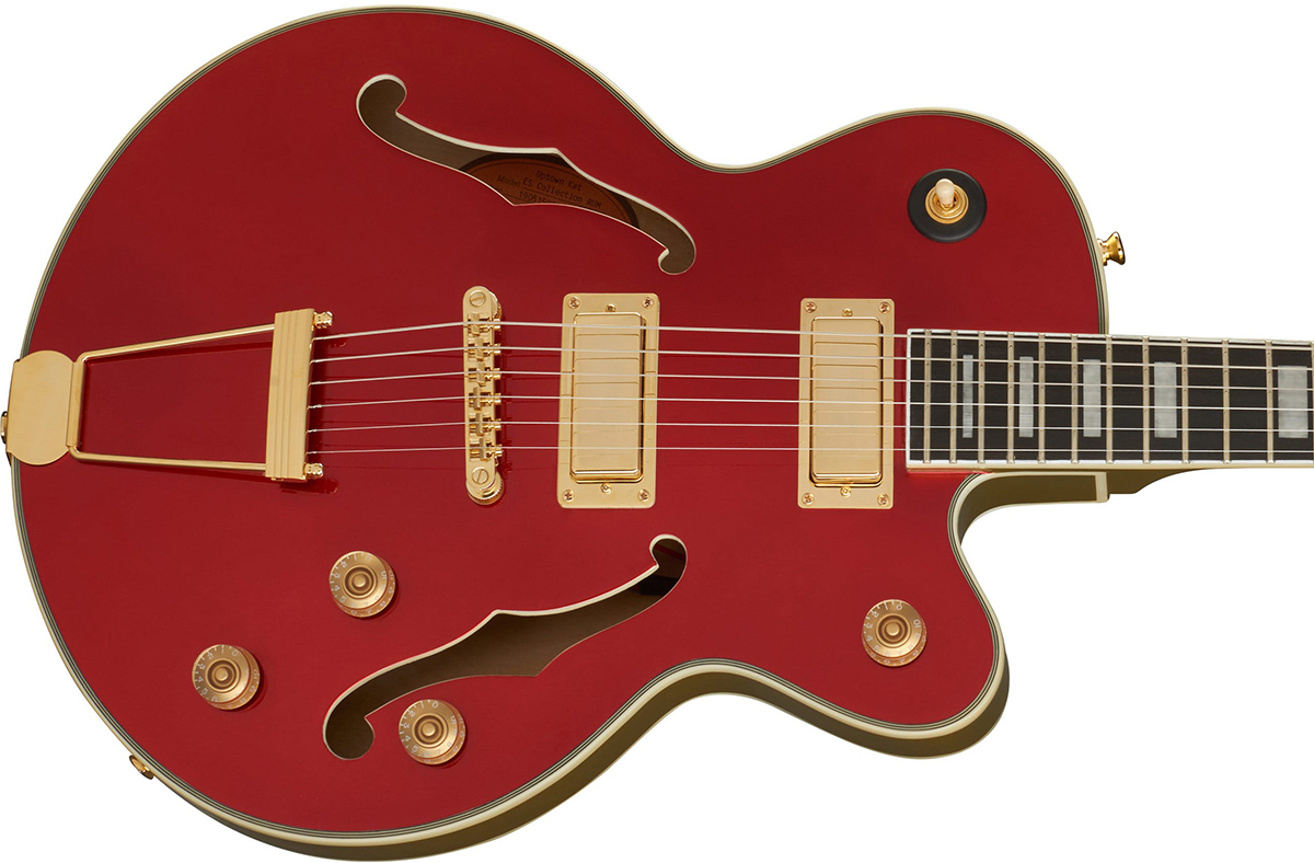 Epiphone Uptown Kat ES Ruby Red Metallic полуакустическая гитара купить ...